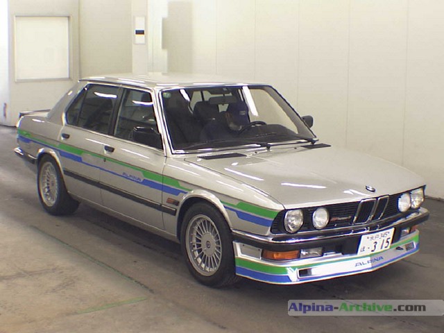 Alpina-Archive | Car Profile: BMW Alpina B7 Turbo/1 #263