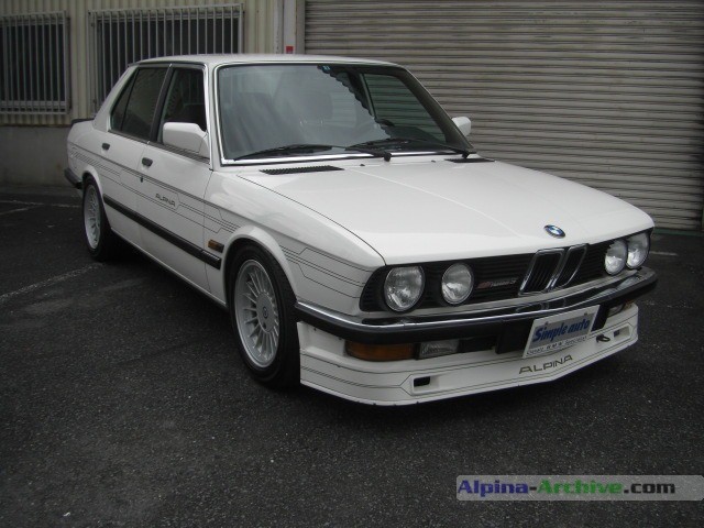 Alpina-Archive | Car Profile: BMW Alpina B7 Turbo/1 #262